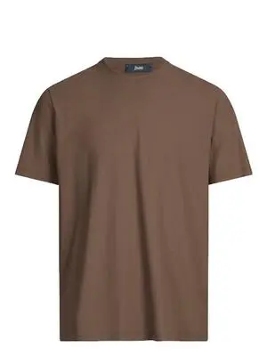 Herno Cotton T Shirt - Brown