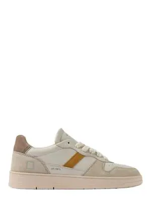 D.a.t.e. Court 2.0 Vintage Sneakers - Ivory