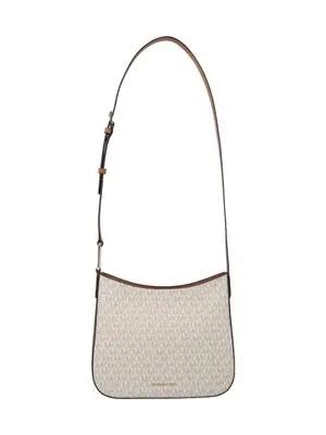 Michael Kors Shoulder Bag With Logo - Beige