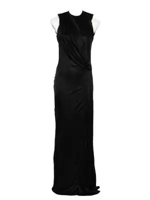 Elisabetta Franchi Sleeveless Red Carpet Dress - Black