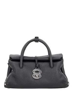 ZANELLATO Learned Small Bag - Black