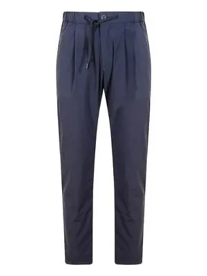 Herno Tech Fabric Trousers - Blue