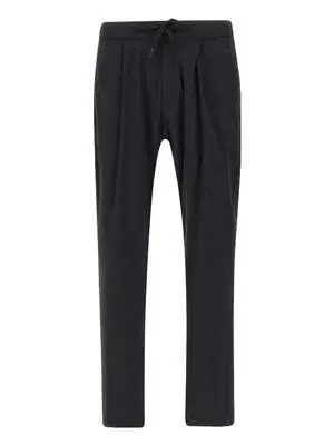 Herno Tech Fabric Trousers - Black