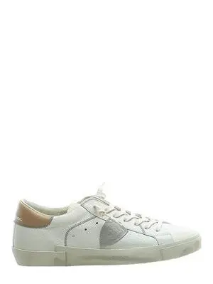 Philippe Model Lace-up Sneakers - Latte