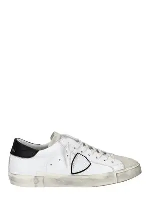 Philippe Model Lace Up Sneakers - White