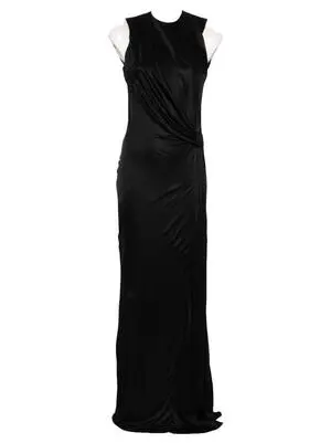 Elisabetta Franchi Long Evening Dress - Black