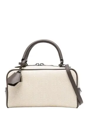 Brunello Cucinelli Bowling Bag - Beige