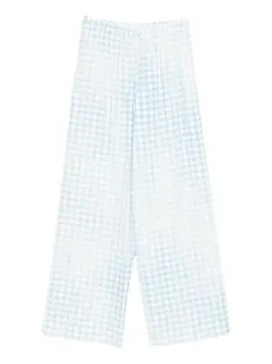 Ermanno Scervino Wide Leg Pant - Clear Blue