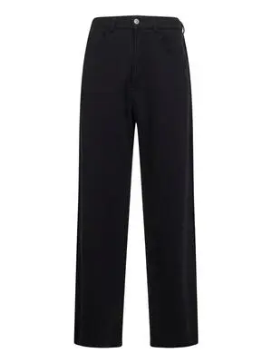 MAISON MARGIELA Cotton Trousers - Black