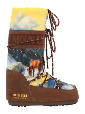 MOON BOOT PER GUEST IN RESIDENCE Moon Boot X Guest In Residence Boots - Brown