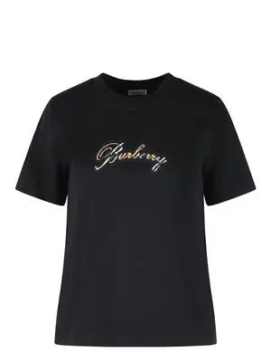 Burberry Cotton T-shirt - Black