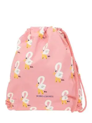 BOBO CHOSES Patterned Pelican Drawstring Bag - Multicolour