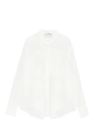FORTE_FORTE Embroidered Shirt - White