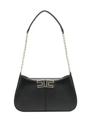 Elisabetta Franchi Shoulder Bag - Black