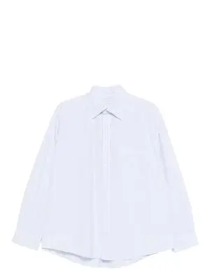 HERSKIND Lorenzo Cotton Shirt - Clear Blue