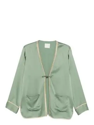 FORTE_FORTE Kimono Jacket - Green