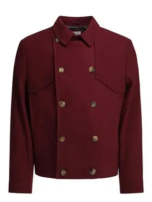 Brunello Cucinelli Jackets & Coats - Bordeaux