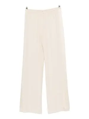 FORTE_FORTE Regular Trousers - White