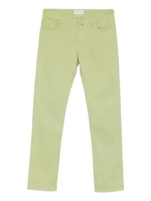 Jacob Cohen Slim Denim Cotton Jeans - Green