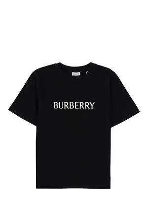Burberry Logo T-shirt - Black