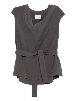 ALYSI Sleeveless Top - Grey