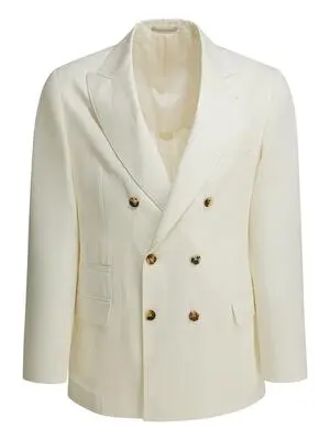 Brunello Cucinelli Jackets & Coats - White