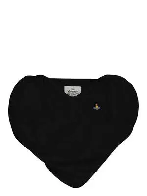 VIVIENNE WESTWOOD Heart Top - Black