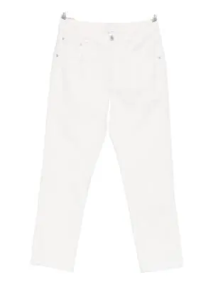 Brunello Cucinelli Cotton Trousers - White
