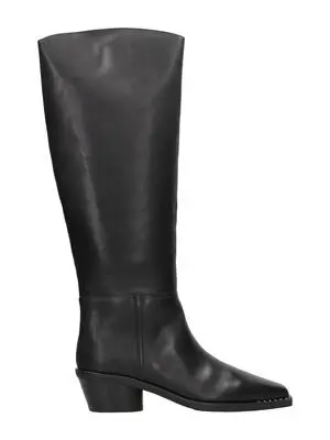 Ash Leather Boots - Black