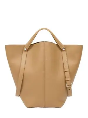 MAISON MARGIELA Leather Tote - Beige