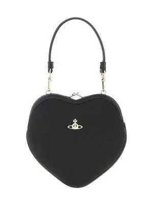 VIVIENNE WESTWOOD Belle Heart Frame Purse - Black