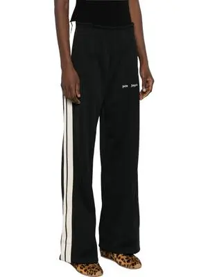 Palm Angels Classic Logo Track Loose Pant - Black - Off White