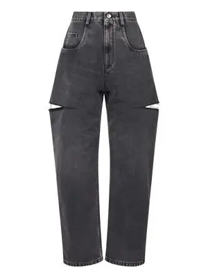 MAISON MARGIELA Denim Cotton Jeans - Grey