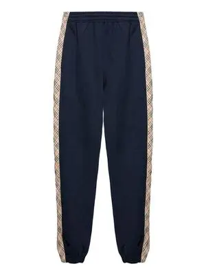 Burberry Cotton Sweatpants - Blue