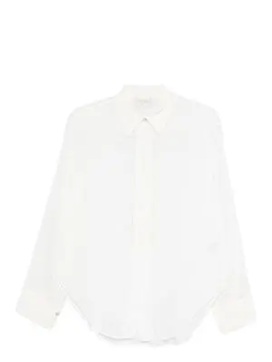 FORTE_FORTE Cotton Shirt - White