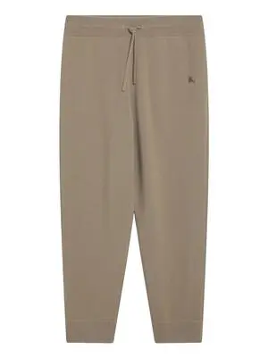 Burberry Cashmere-blend Jogging Trousers - Brown