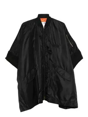 MAISON MARGIELA Nylon Cape - Black