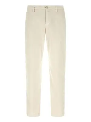 Jacob Cohen Cotton-blend Trousers - White