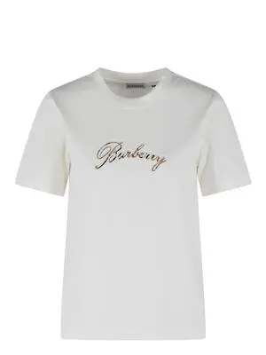 Burberry Cotton T-shirt - White