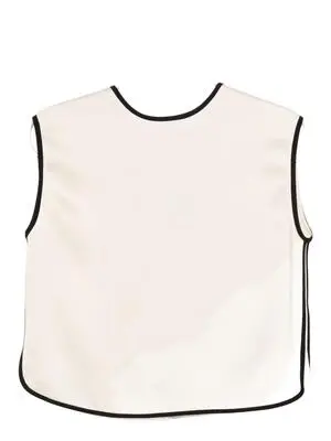 FORTE_FORTE Sleeveless Top - White