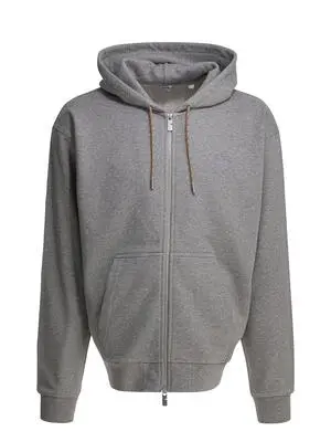 Burberry Zippered Sweatshirt - Grey