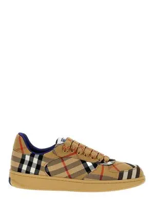 Burberry Terrace Check Sneakers - Multicolor