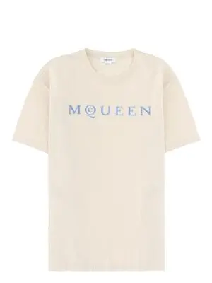 Alexander McQueen Alexander Mc Queen T Shirt With Logo - White