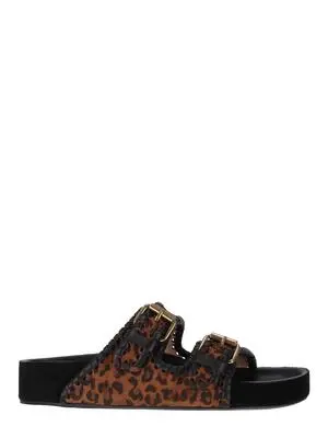 Isabel Marant Lennyo Sandals - Leopard
