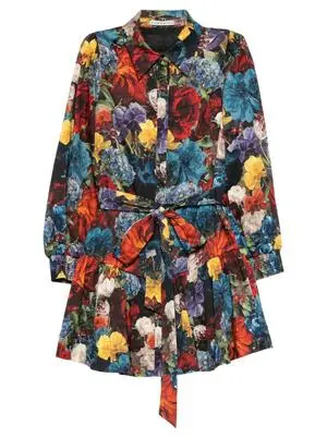 Alice + Olivia Printed Shirtdress - Multicolour