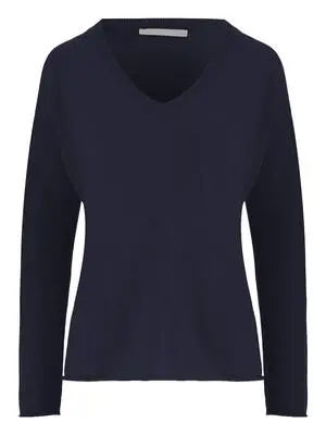 ALLUDE Cashmere Sweater - Blue