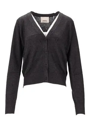 Isabel Marant Carline Cardigan - Anthracite