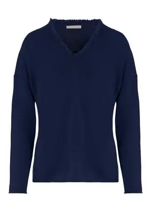 ALLUDE Wool And Cashmere Knit - Blue
