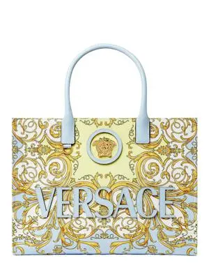 Versace La Medusa Shopping Bag - Clear Blue