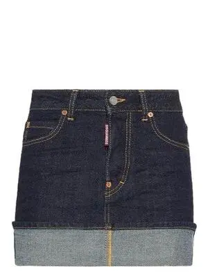 Dsquared2 Denim Mini Skirt - Navy Blue